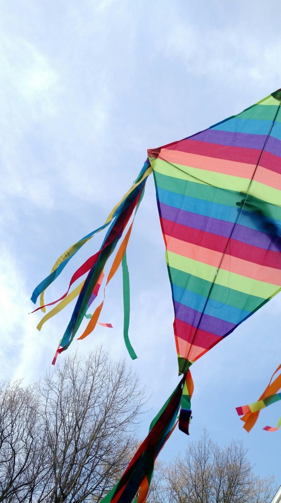 Rainbow Prayer Kite – Christine V Hides