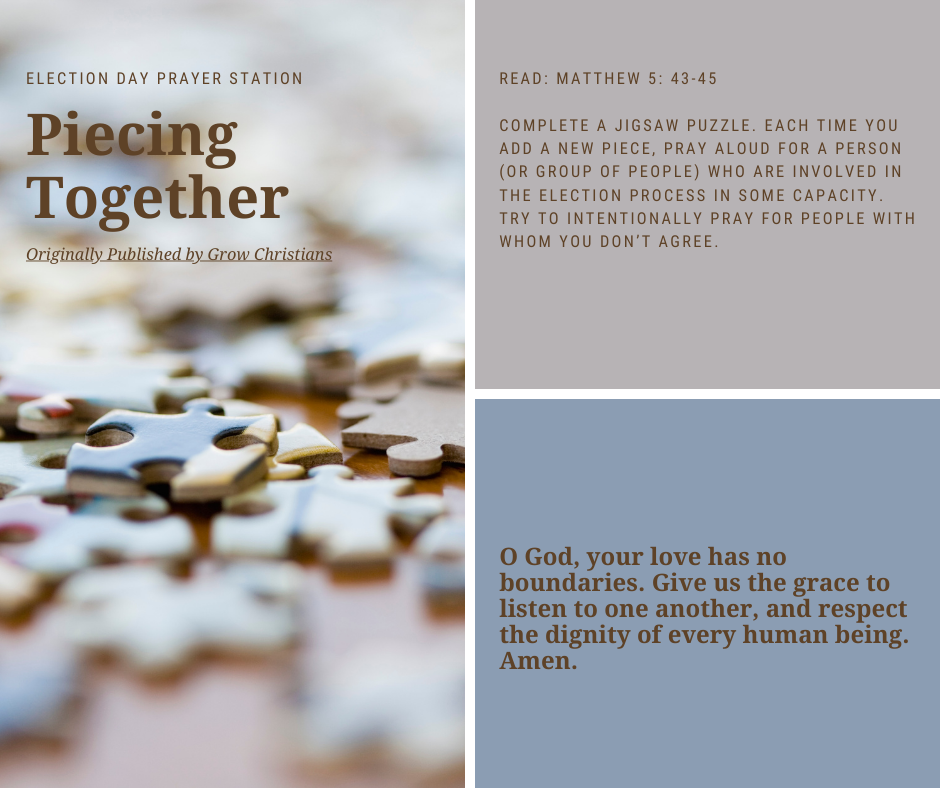 Election Day Prayer Station Graphics – Christine V Hides